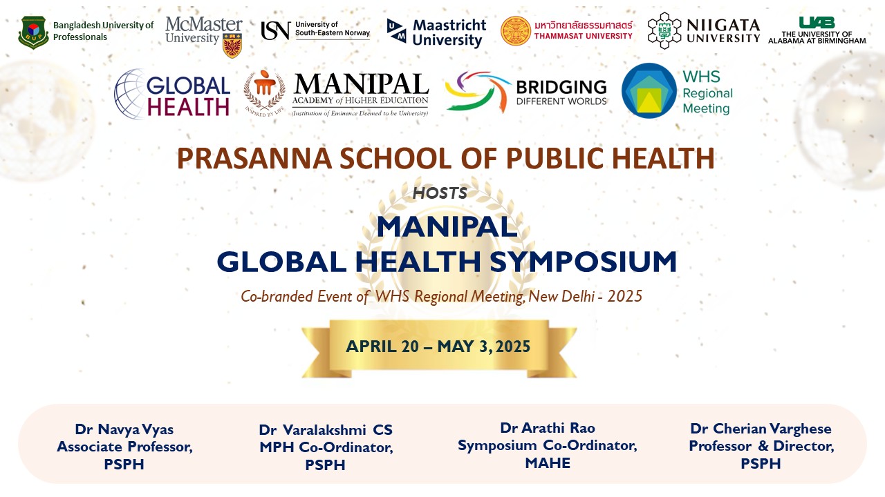 Prasanna School of Public Health (PSPH) | MAHE